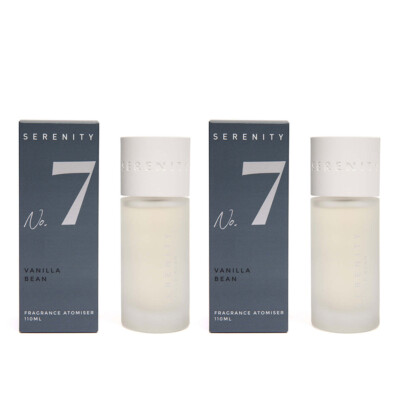 2x Serenity Numbered Core 110ml Room Spray Scented Home Fragrance ...