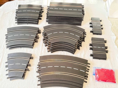 Lot - Carrera 1/24 1/32 Evolution Track -30 Pieces; Variety; Expansion ...