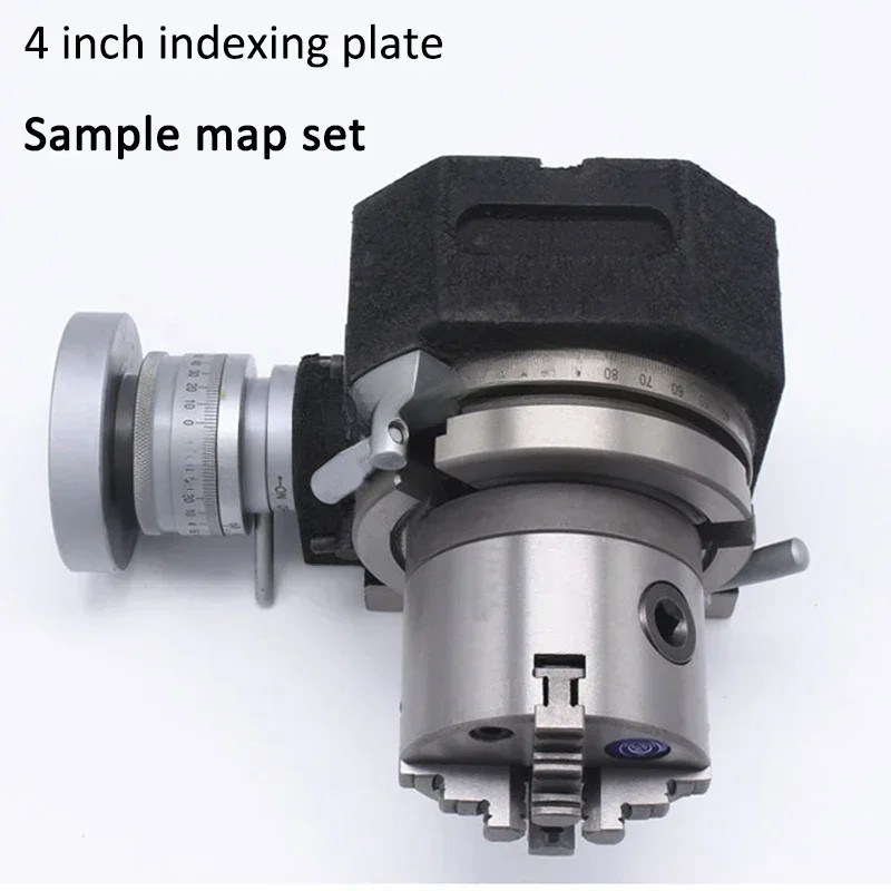 Three-jaw Chuck Milling Machine Indexing Head Rotary Table Universal ...