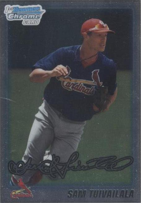 2010 Bowman Draft Picks & Prospects - Chrome Draft Picks Sam Tuivailala ...