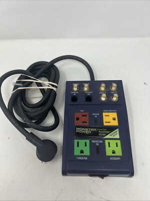 Monster Cable Monster Power Home Theatre PowerCenter HTS400 Power Tap ...