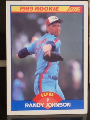 Randy Johnson ROOKIE Card and Randy Johnson Topps Stars 4069/4399 | eBay