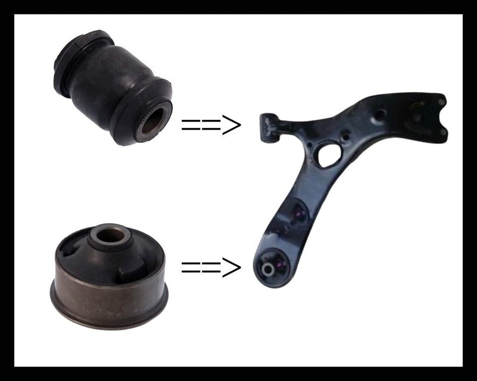 FRONT LOWER CONTROL ARM BUSHING FOR TOYOTA PRIUS RAV4 SET OF 4 FREE ...