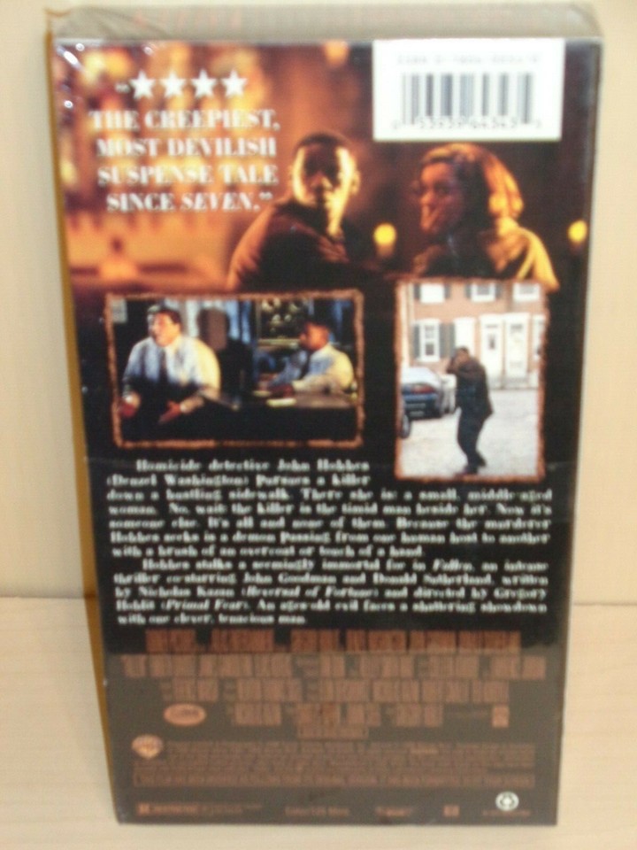 Fallen (VHS, 1998) - New & Sealed! 53939643435| eBay