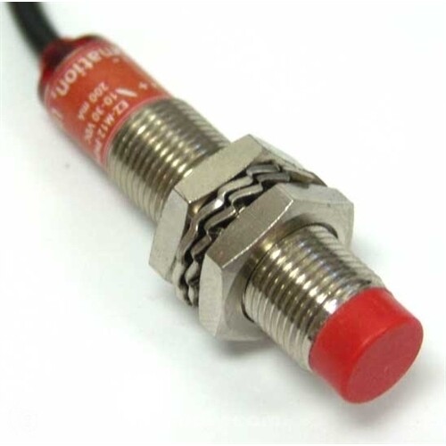 EZ-M12-NPNNO-NMW-TS, EZ Inductive Proximity Sensor, 12mm Diameter MFGD ...