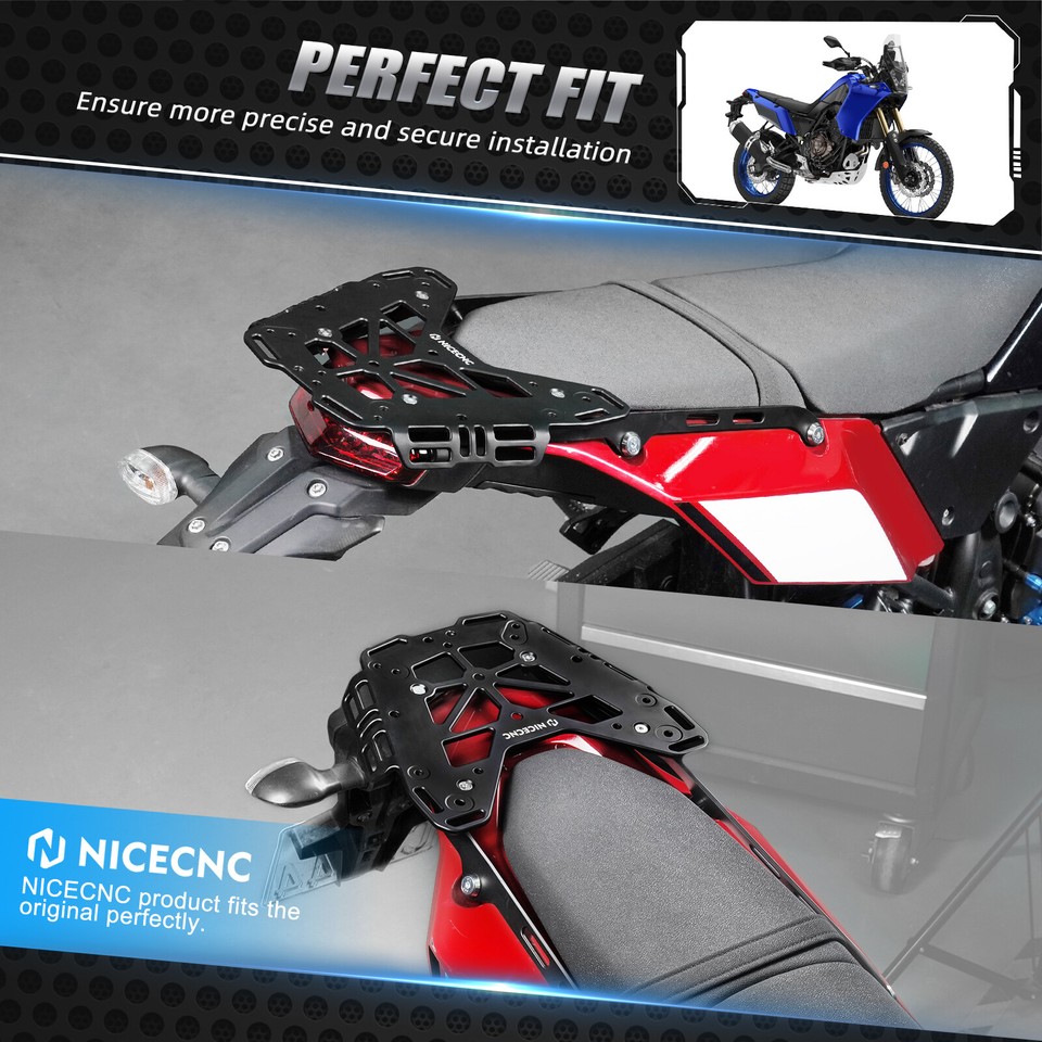 NICECNC Rear Luggage Rack Kit For Yamaha Tenere 700 XTZ07 XTZ700 2019 ...