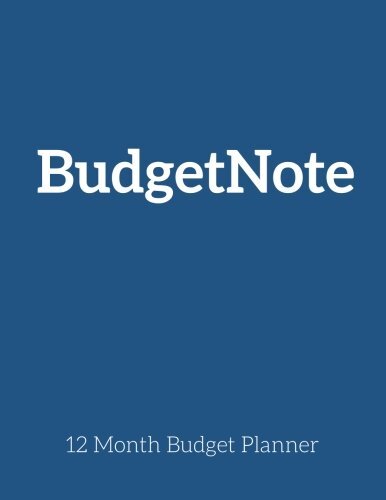BUDGETNOTE: 12 MONTH BUDGET PLANNER By Brittney Winkler **BRAND NEW ...