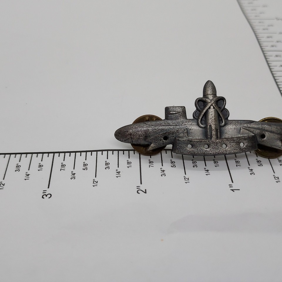 Vintage USN Navy Nuclear Submarine SSBN Deterrent Patrol Atomic Pin | eBay