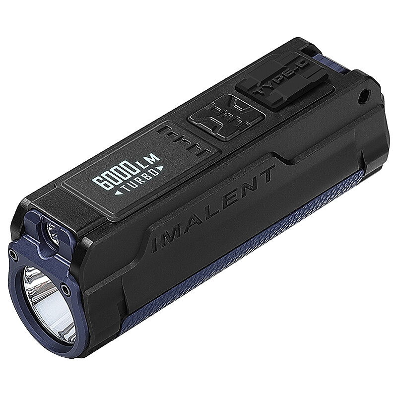 IMALENT BL70 Tactical Torch 6000 Lumens 347 Meters LED Torch with Red ...