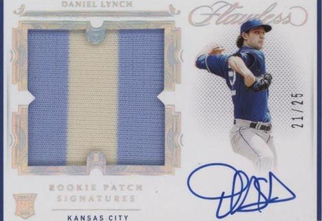 2021 Panini Flawless - Rookie Patch Signatures Daniel Lynch #RPS-DL /25 ...