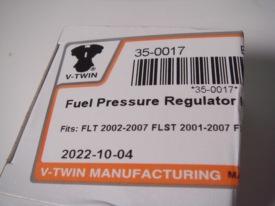 Harley Fuel Pump Pressure Regulator Housing 62373-01 FXST FLH V-Twin 35 ...