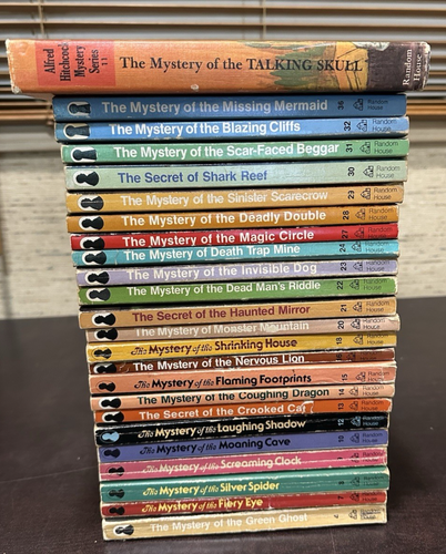 Alfred Hitchcock Three Investigators Book Lot Of 24 Mystery Novels PB ...