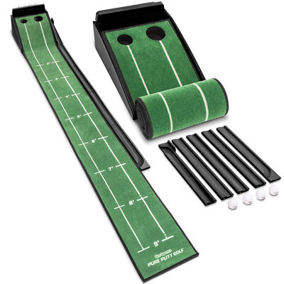 GoSports Pure Putt Golf 9' Putting Green Ramp - Black | eBay
