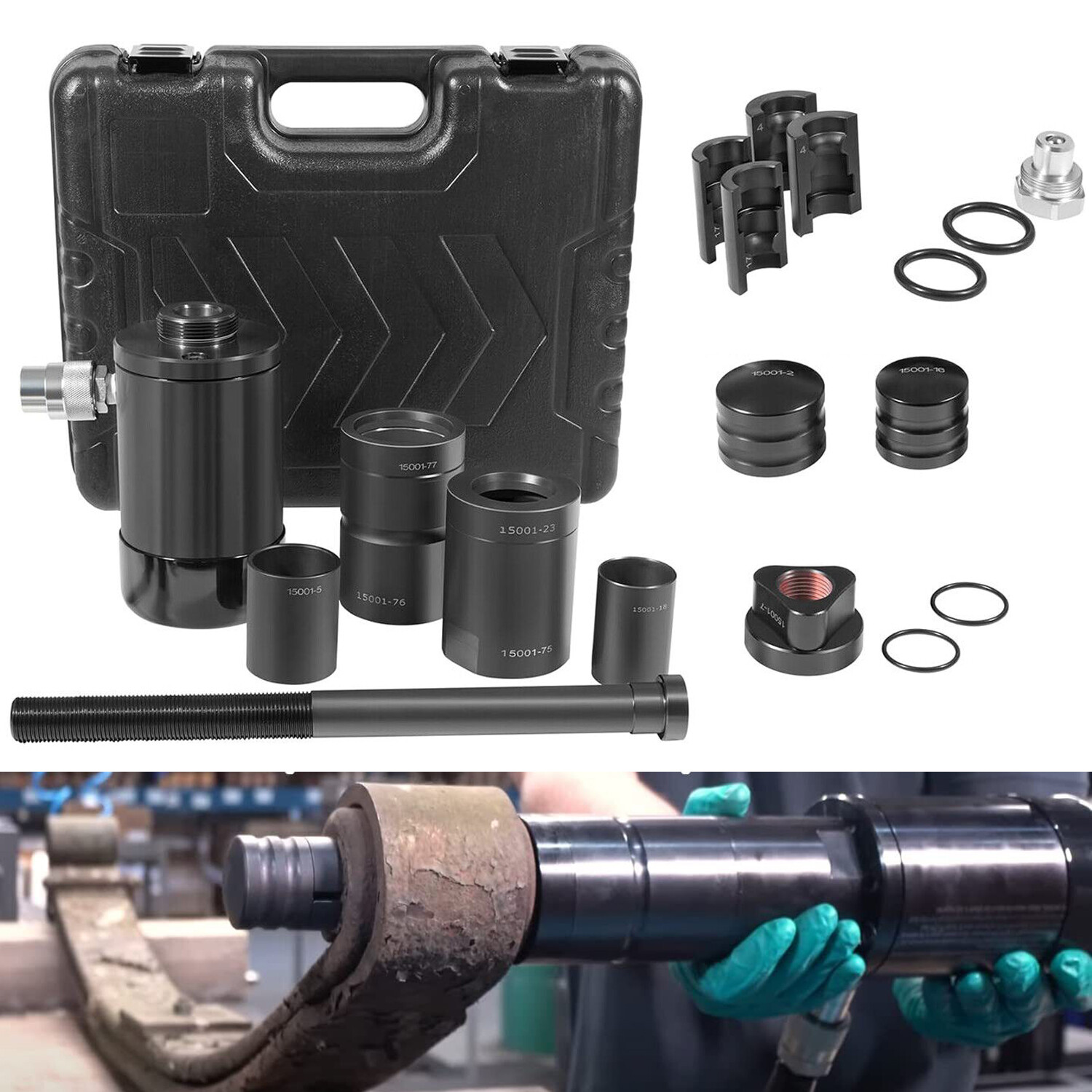 15000 Leaf Spring & Bushing Service Tool Kit for Trucks & Equipment ...