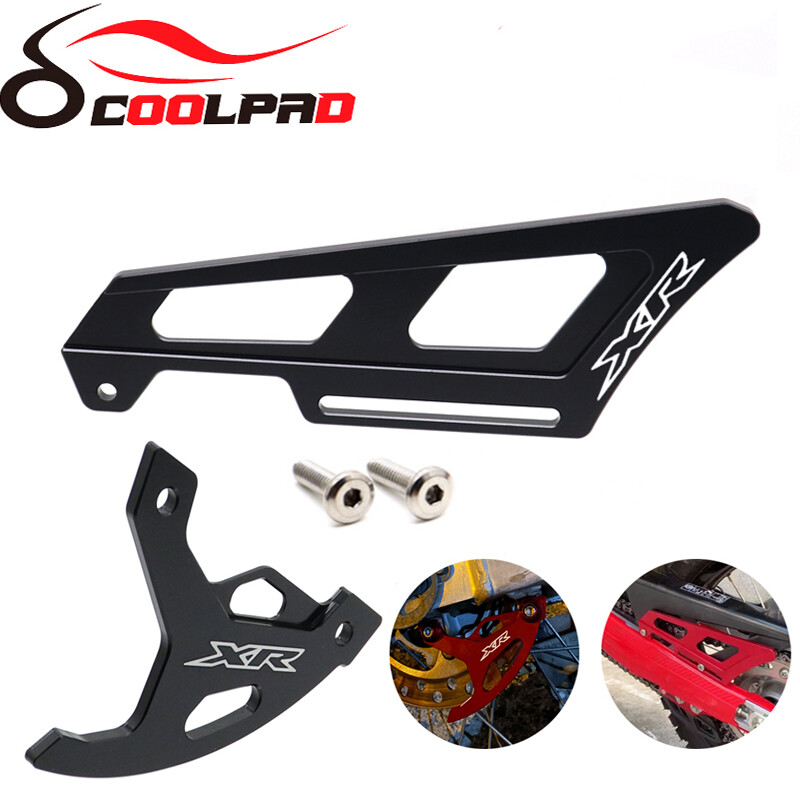 Rear Brake Disc Guard Cover Chain Cover For Honda XR650L 1993-2022 XR ...