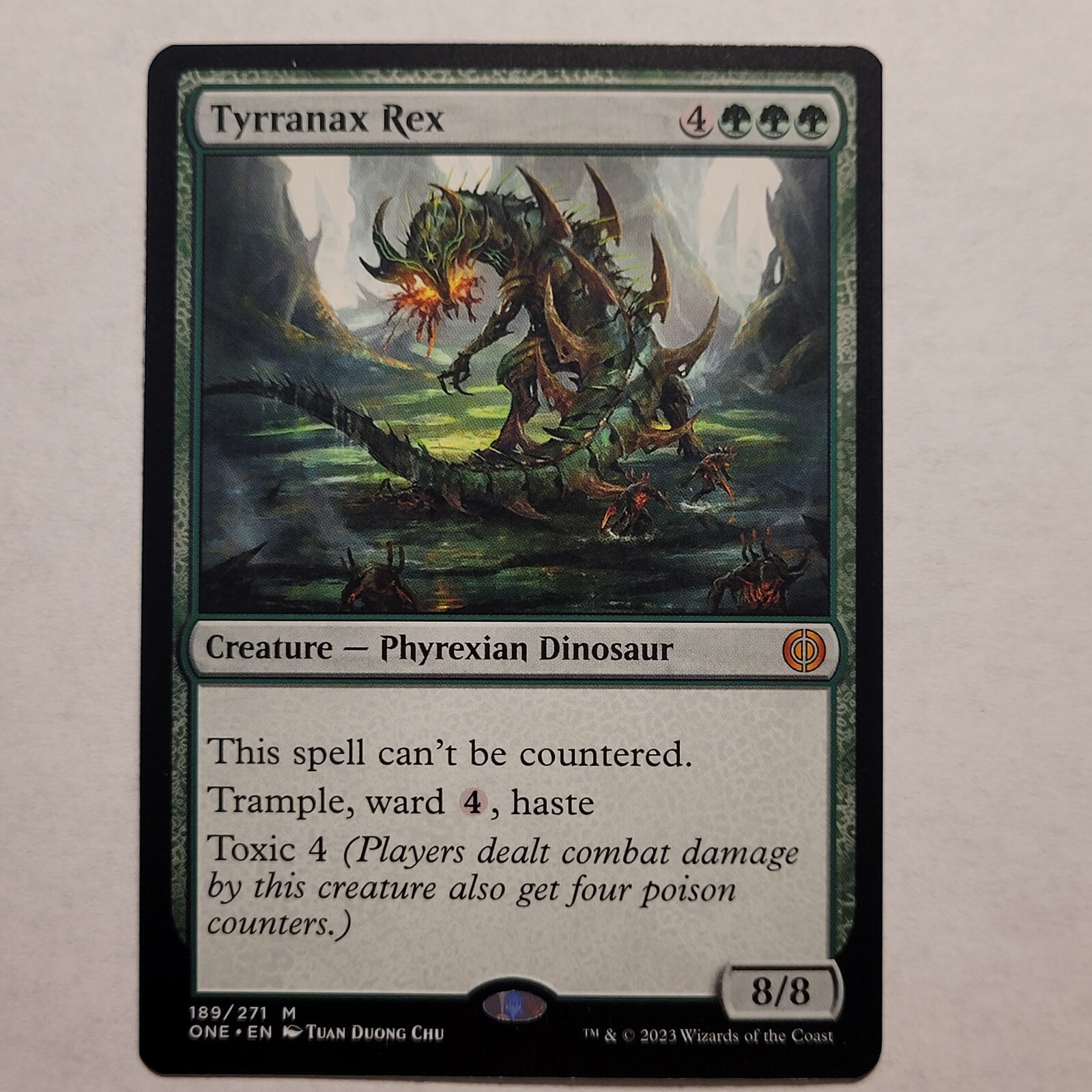 MTG Tyrranax Rex Phyrexia: All Will Be One 189/271 Regular Mythic NM | eBay