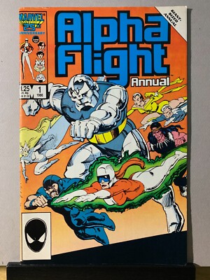 Alpha Flight Annual #1 1986 Marvel FN | eBay