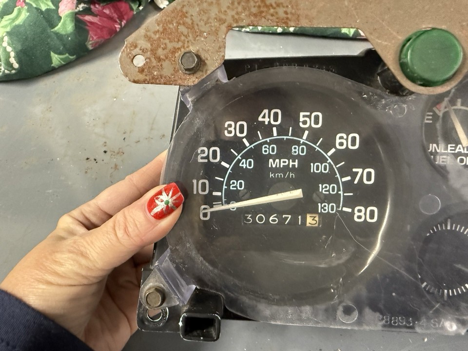 78-88 Chevy G10 G20 Gmc Vandura VAN Instrument Cluster Gauges 1978-1988 ...