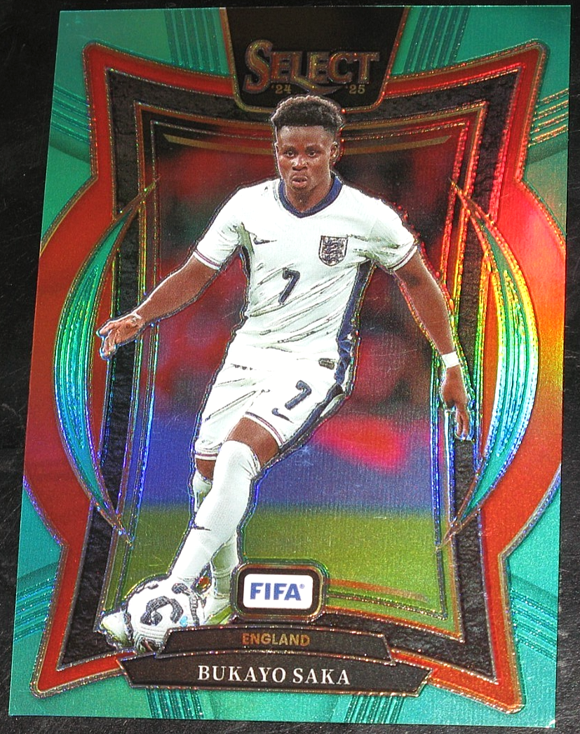 2024-25 Select FIFA Bukayo Saka GREEN # 1/5 Prizm 2025 Terrace #66 | eBay
