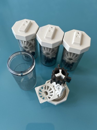 4 Clear Care Aosept Contact Lens Case With Neutralizing Disk, New | eBay