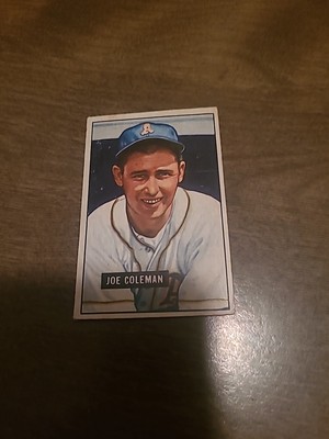 1951 Bowman Joe Coleman #120 C002082 | eBay