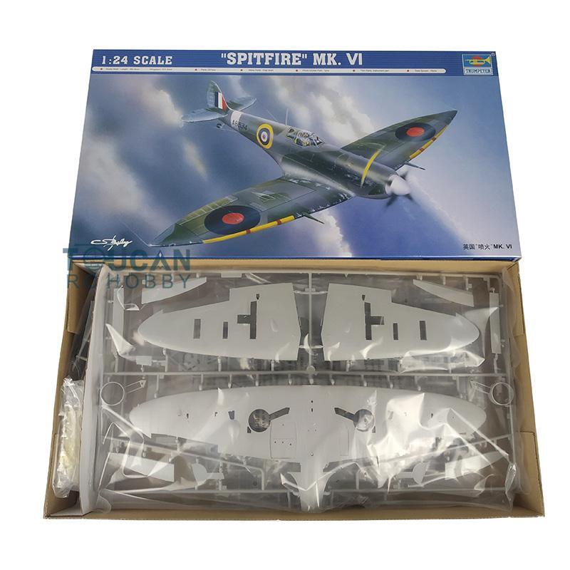 1:24 Trumpeter 02413 British Spitfire MK VI Airplane Fighter Aircraft ...