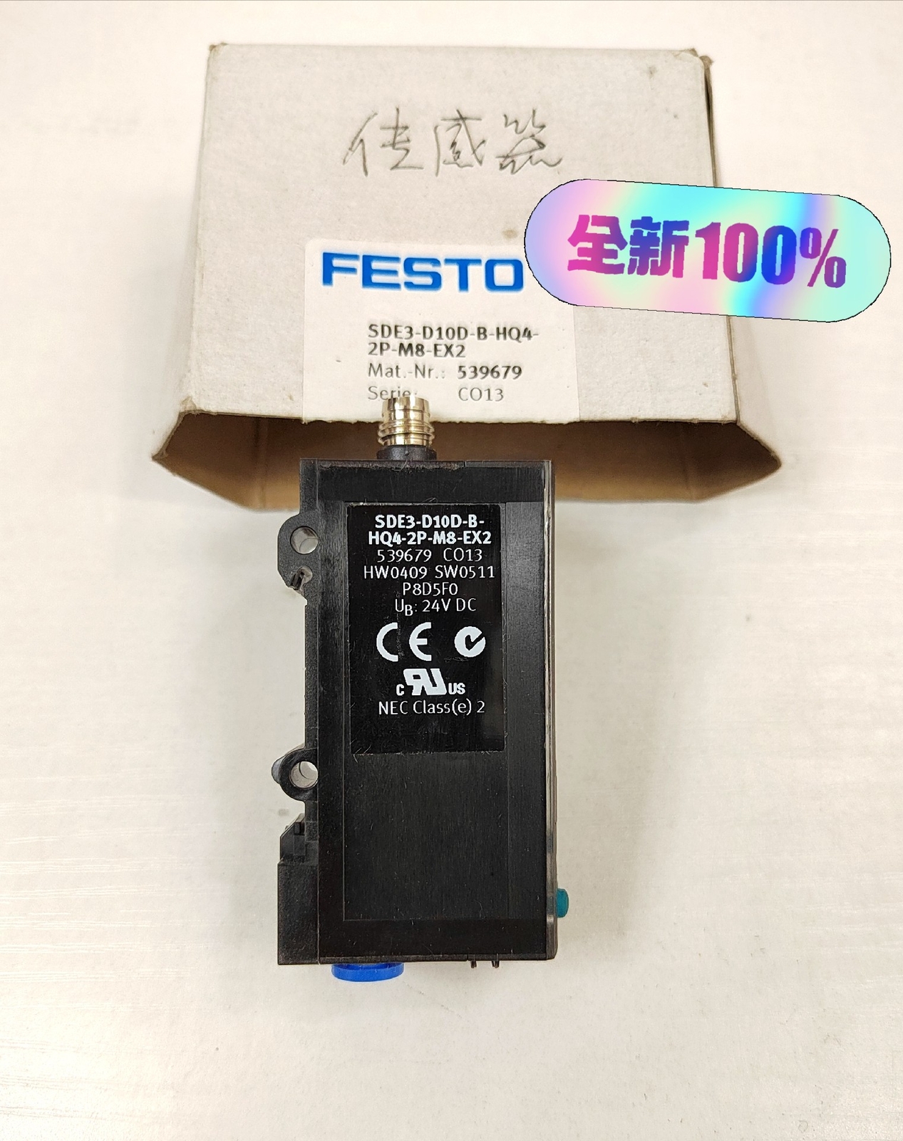 1PCS NEW sensor SDE3-D10D-B-HQ4-2P-M8-EX2 539679 festo | eBay
