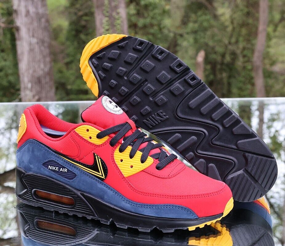 Nike Air Max 90 City Pack London Men's Size 10.5 Red Navy Nike Air Max 90 City Pack London Men's Size 10.5 Red Navy