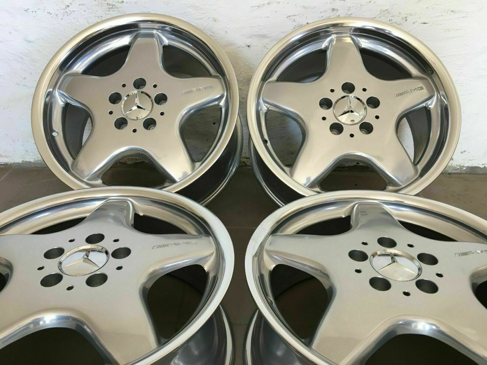 AMG Rims 7,5+8,5 x 17 Styling I Mercedes W202 W124 W201 R170 R171 W208 ...
