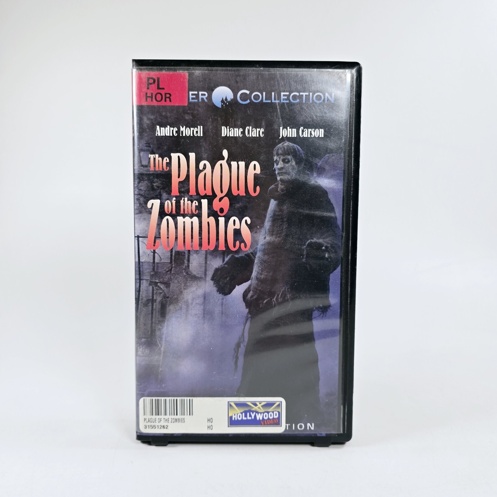 HAMMER COLLECTION THE PLAGUE OF THE ZOMBIES VHS ANDRE MORELL HORROR ...