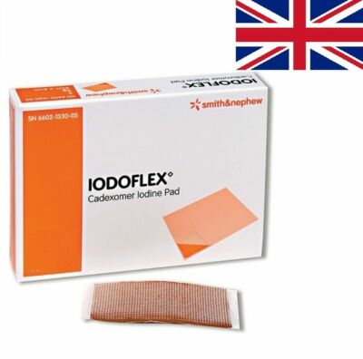 ** Iodoflex Dressings With Antibacterial Iodine 10g UK SELLER first ...