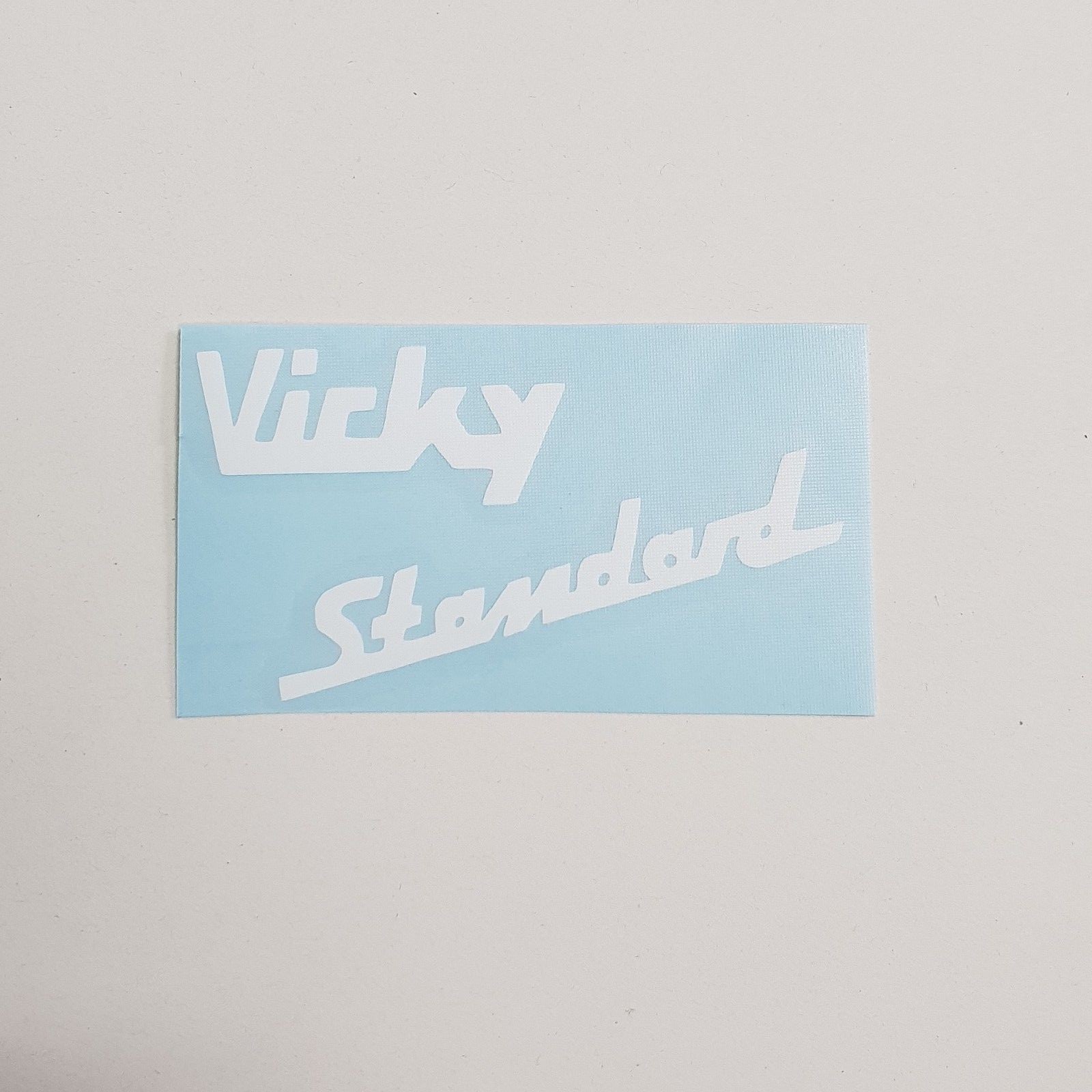 Aufkleber Set * Victoria Vicky Standard * 113 * weiß * Sticker Logo ...