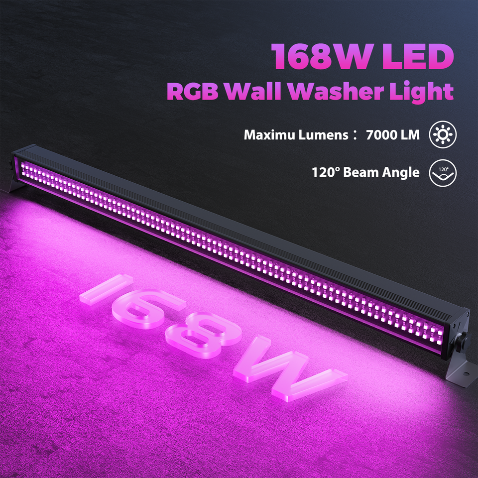 336 LED RGB Stage Wall Wash Bar Light DMX DJ Party Disco Lights LED ...