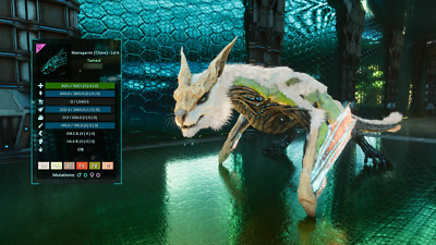 ARK Survival Ascended PvE * MANAGARMR Female Level 6 | Extinction Dino ...