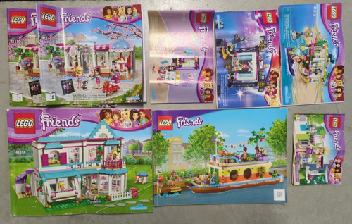 LEGO Friends Instructions Manual Booklet Lot 41314 41702 41119 41117 ...
