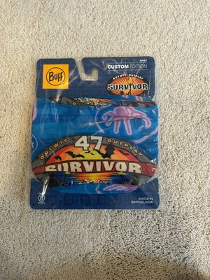 Survivor Buff - Tribe Buff New Season 47 Blue TUKU Tribe | eBay