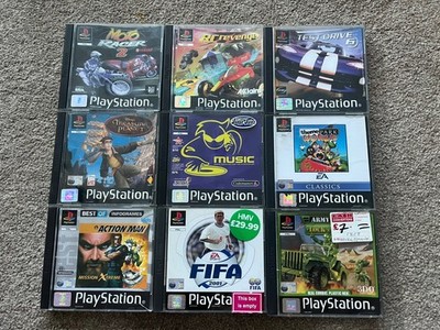 Sony Playstation 1 PS1 Video Game With Instruction Manuals Bundle ...