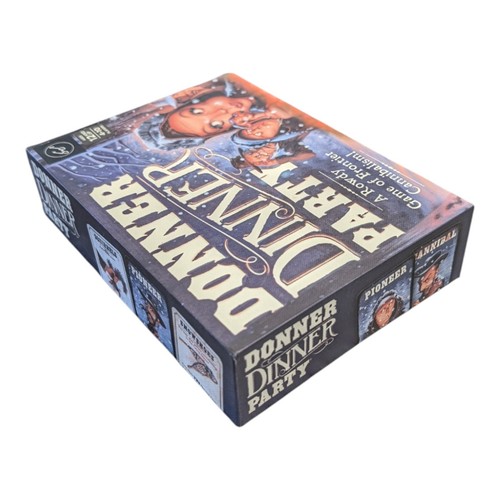 CHRONICLE BOOKS DONNER DINNER PARTY Card Game FRONTIER CANNIBALISM ...
