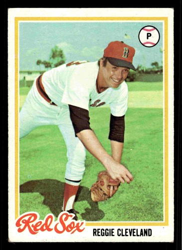 1978 Topps Reggie Cleveland #105 - Boston Red Sox | eBay