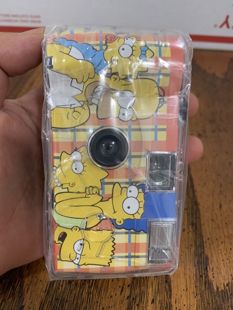 NOS Vintage The Simpsons 35mm Flash Camera Unopened for sale online | eBay