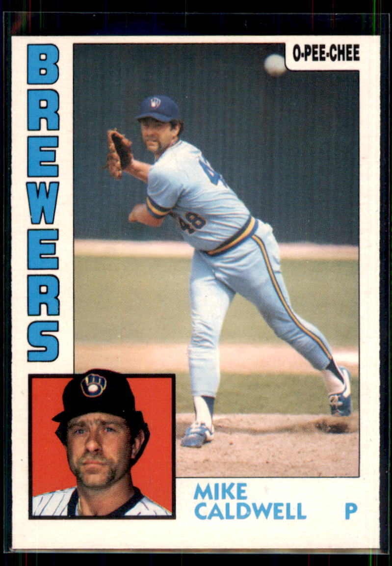 1984 O-Pee-Chee Mike Caldwell #326 Milwaukee Brewers | eBay