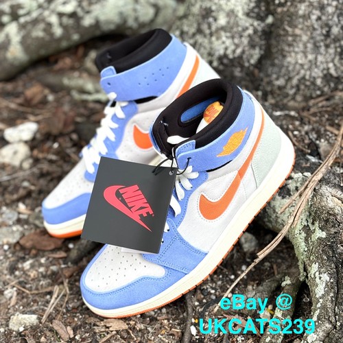 Nike Air Jordan 1 High Zoom CMFT 2 Shoes University Blue Sail DV1307 ...