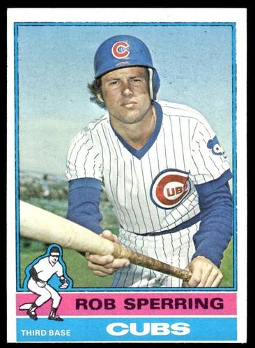 1976 Topps Rob Sperring Rookie Chicago Cubs #323 | eBay