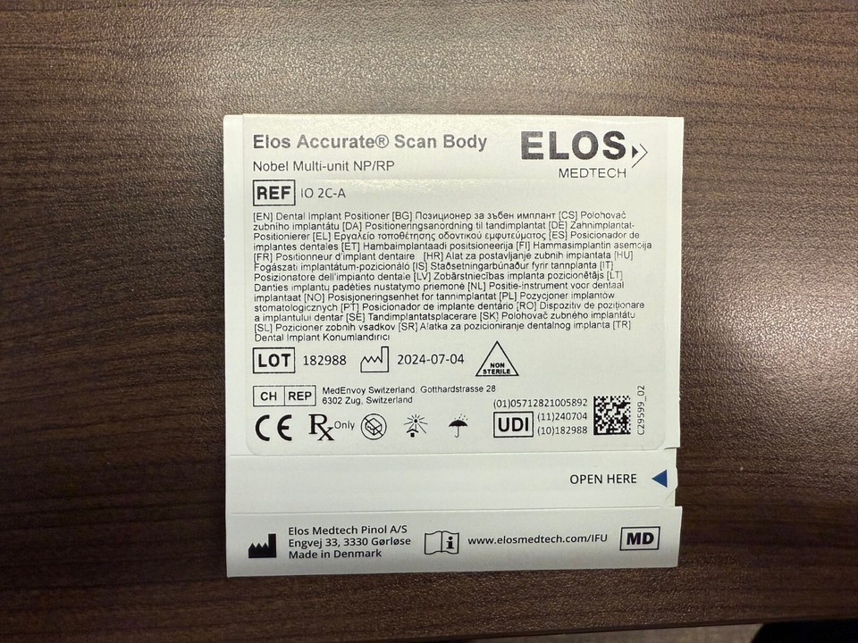 Elos Accurate Scan Body Nobel Multi-unit NP/RP (REF IO 2C-A) | eBay