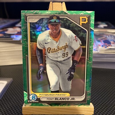 2024 Bowman Chrome Tony Blanco Jr. Lunar Glow Refractor #BCP-132 ...