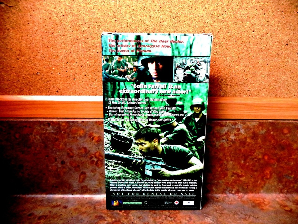 TIGERLAND (VHS 2001) FULL LENGTH DEMO, Colin Farrell, Matthew Davis | eBay