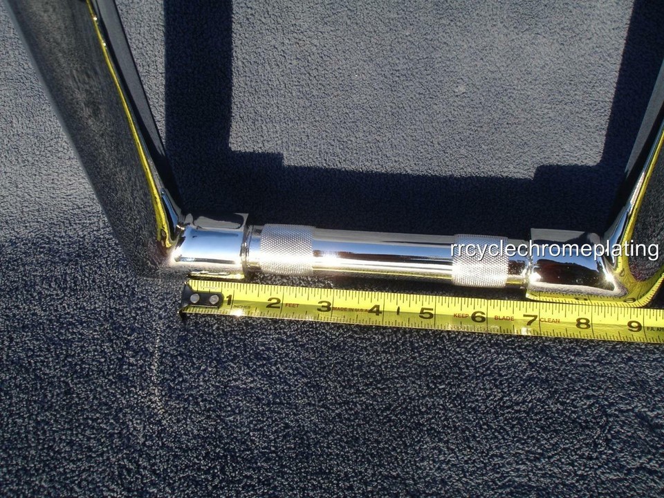 CHROME 14 " DNA MONSTER APE HANGER BARS 1-1/2" HARLEY HANDLEBARS ...