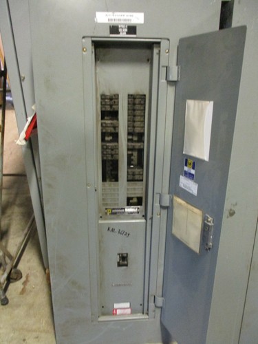 Square D NQOB Panelboard KAL36125 Main Breaker 120/208V 3PH 4W 42 Ckt ...