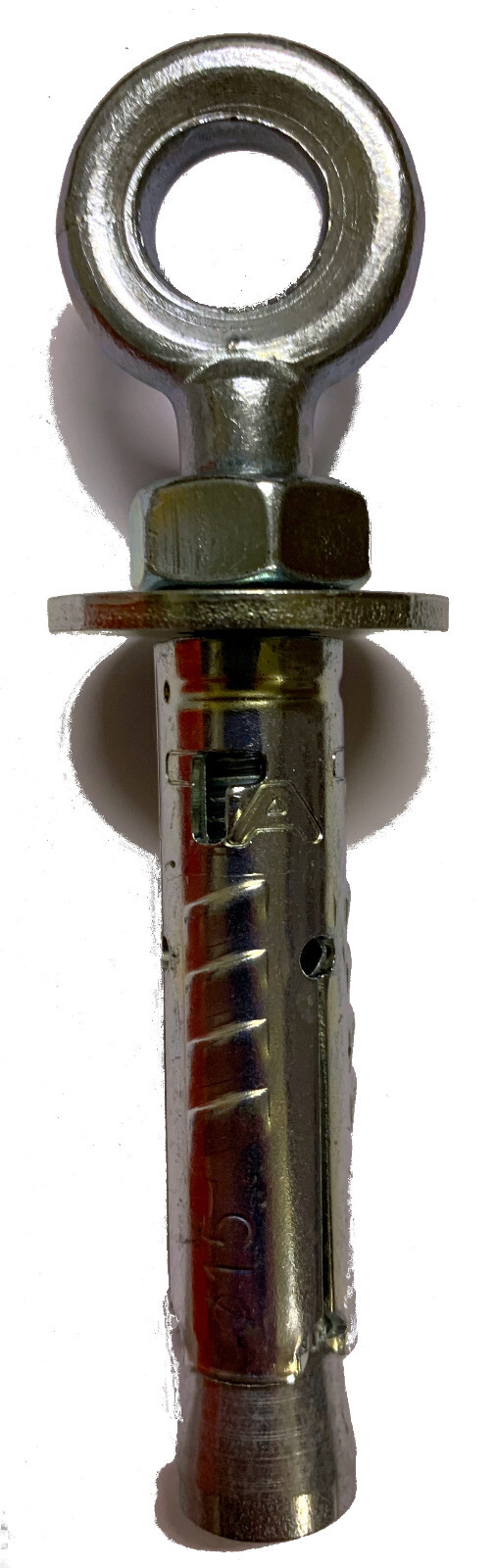 Fischer Stahldübel TA M 12 O mit Öse Ø 18 mm Dübel Metall Schwerlast 4 ...