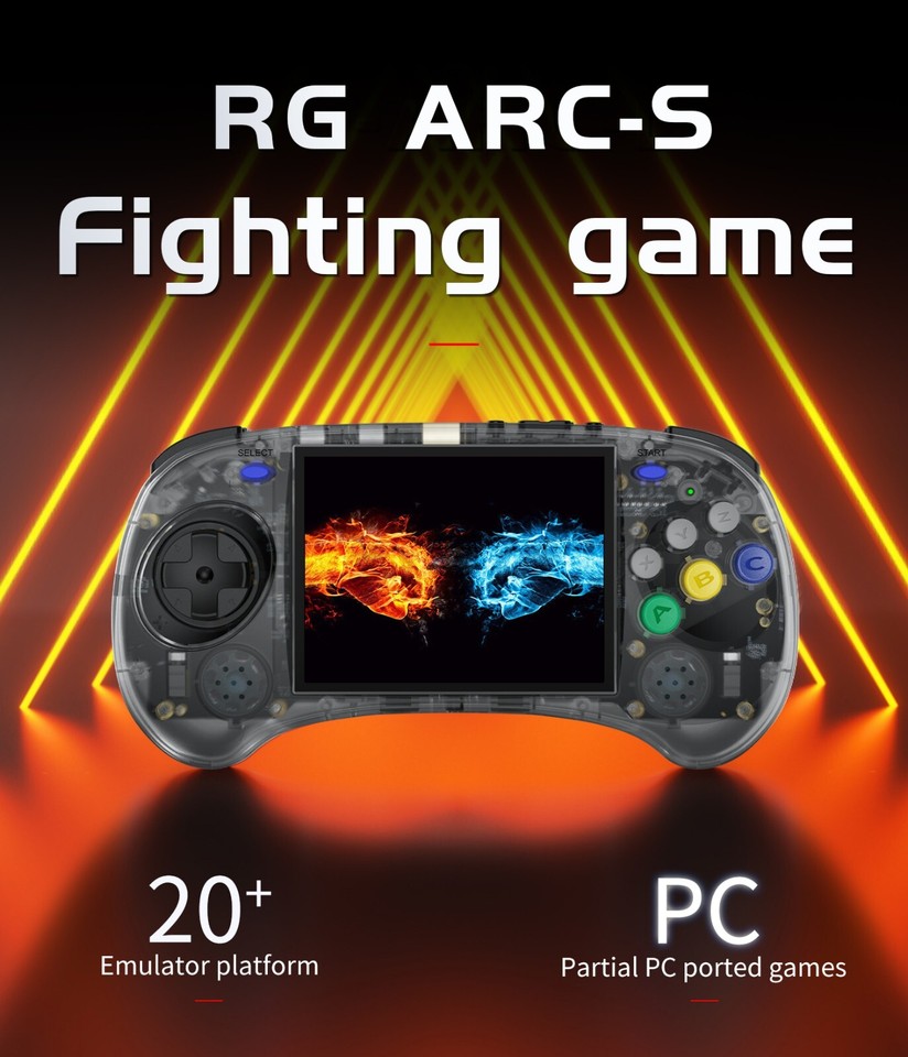 ANBERNIC RG ARC S Retro Handheld Game Console 4.0 IPS Linux System | eBay